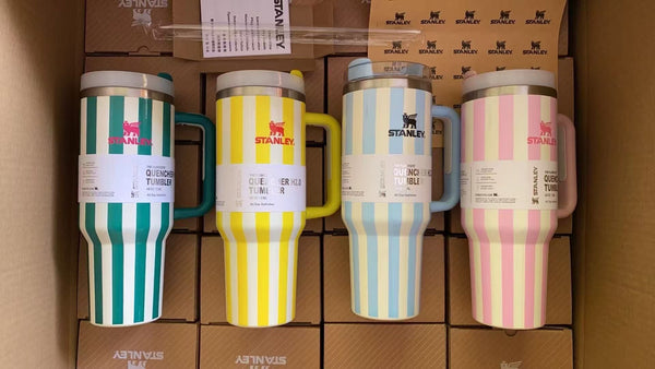 🔥40oz Stanley Oasis Collection Stanley Quencher Tumblers 20pcs_CNPNY ...