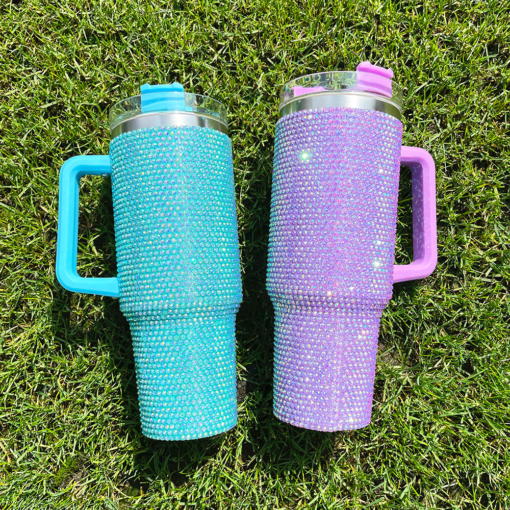 40oz Stanley Style Bling Tumbler CNPNY YPSub 40oz Stanley Style Bling Tumbler CNPNY YPSub